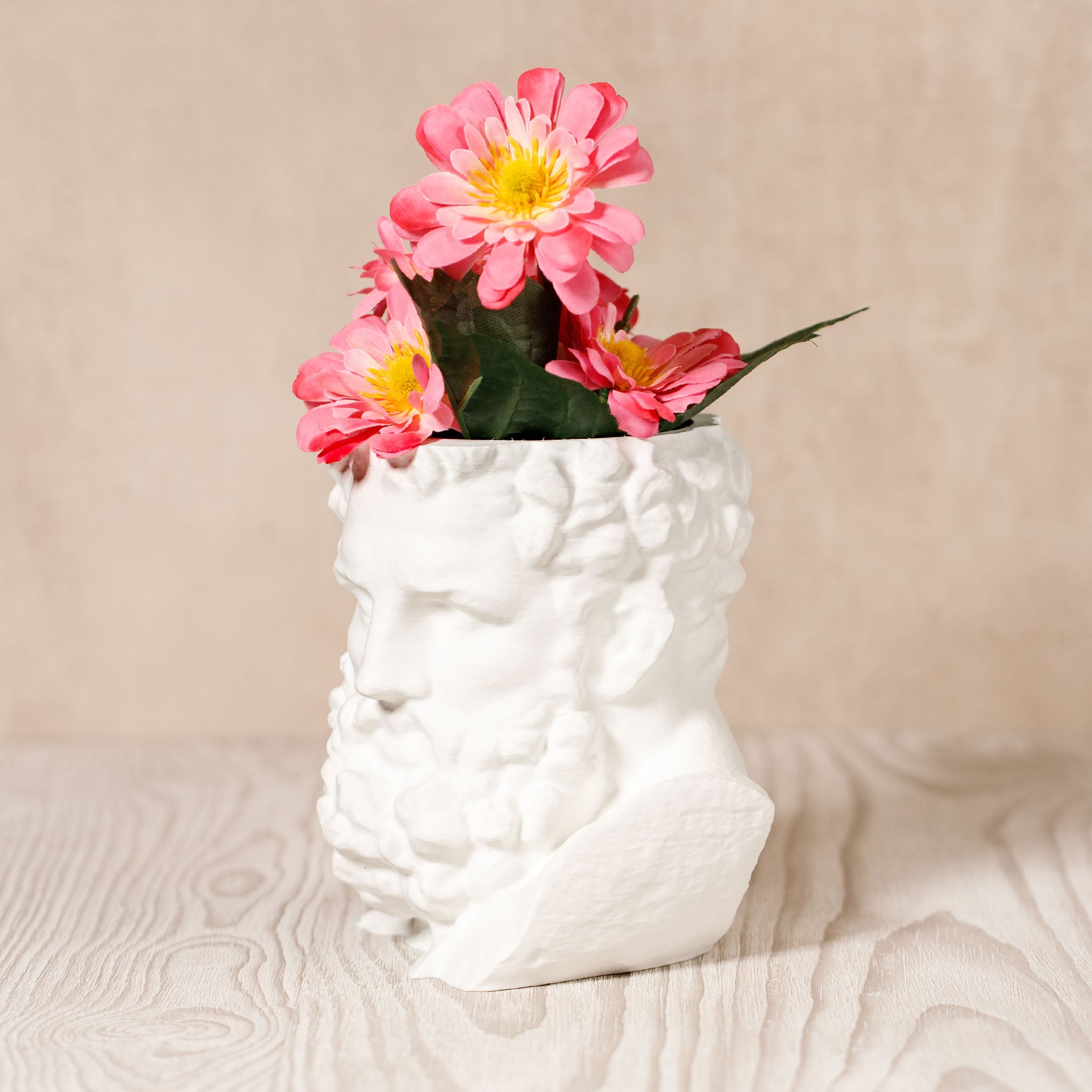 Hercules' Strength: Eco-friendly Greek Mythology Inspired Head Planter ...