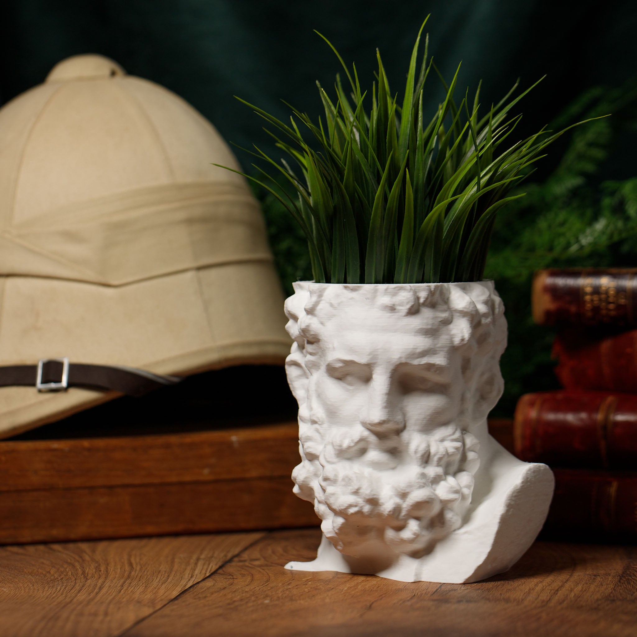 Hercules' Strength: Eco-friendly Greek Mythology Inspired Head Planter ...