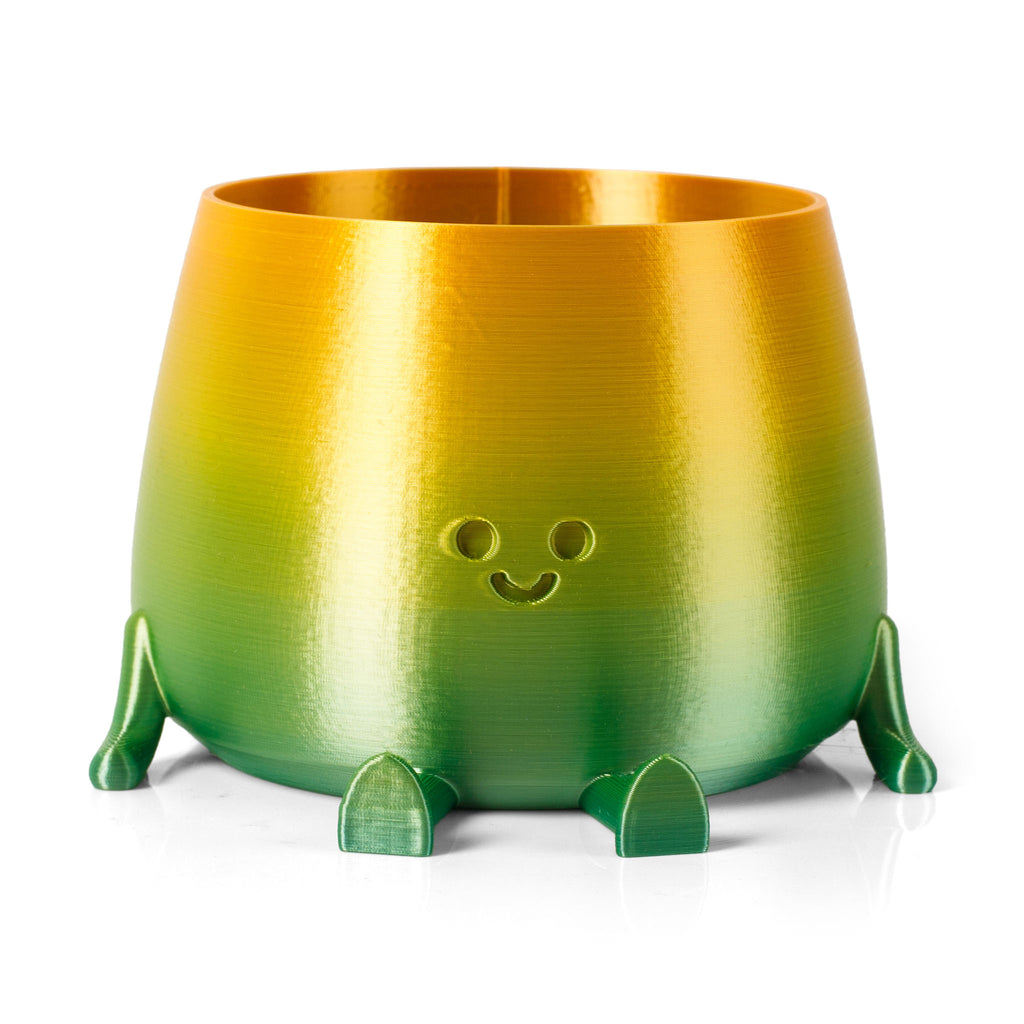 3D Printed Happy Face Planter – Ingadi